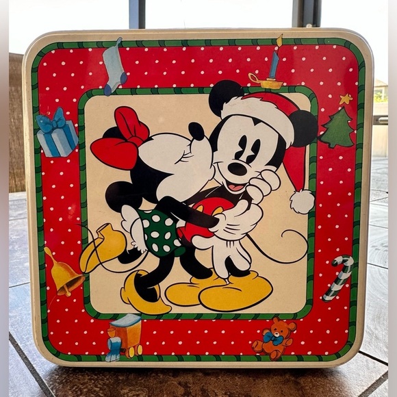 Disney | Storage & Organization | Disney Vintage Christmas Mickey And ...